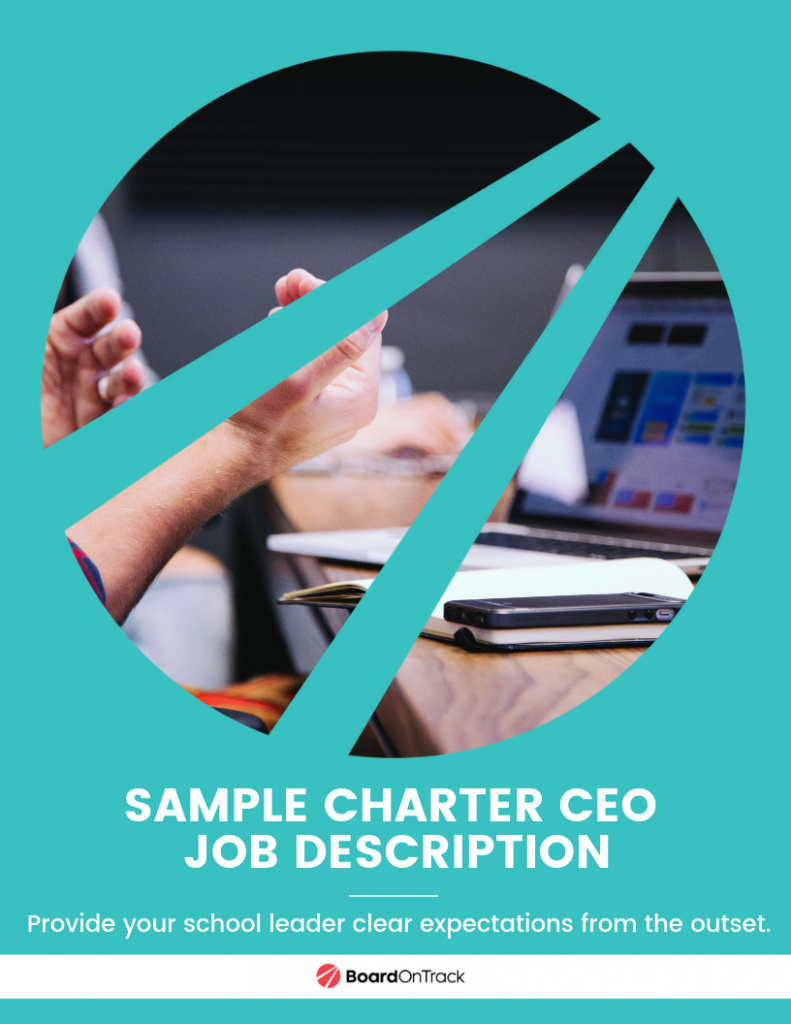 Charter School CEO Resources Roundup - BoardOnTrack